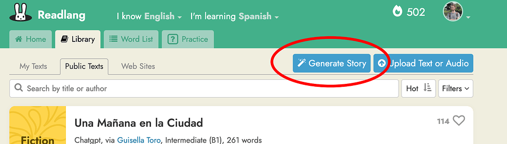 NEW Story Bot for AI generated stories - Page 2 - Updates - Readlang Forum